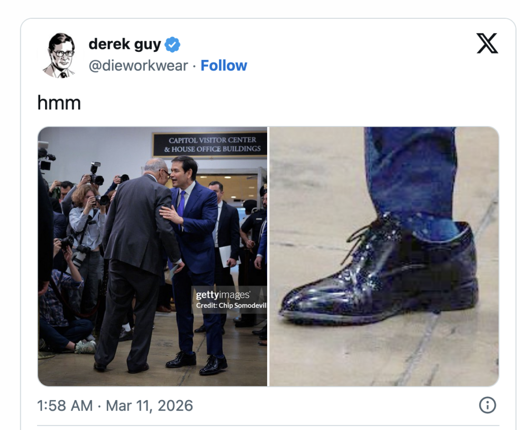 Marco Rubio Mocked for Wearing Big Shoes Amid Trump Report – HAITIAN ...